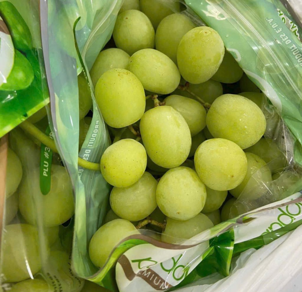 Nho xanh Sweet Globe Pandol Mỹ (1Kg)